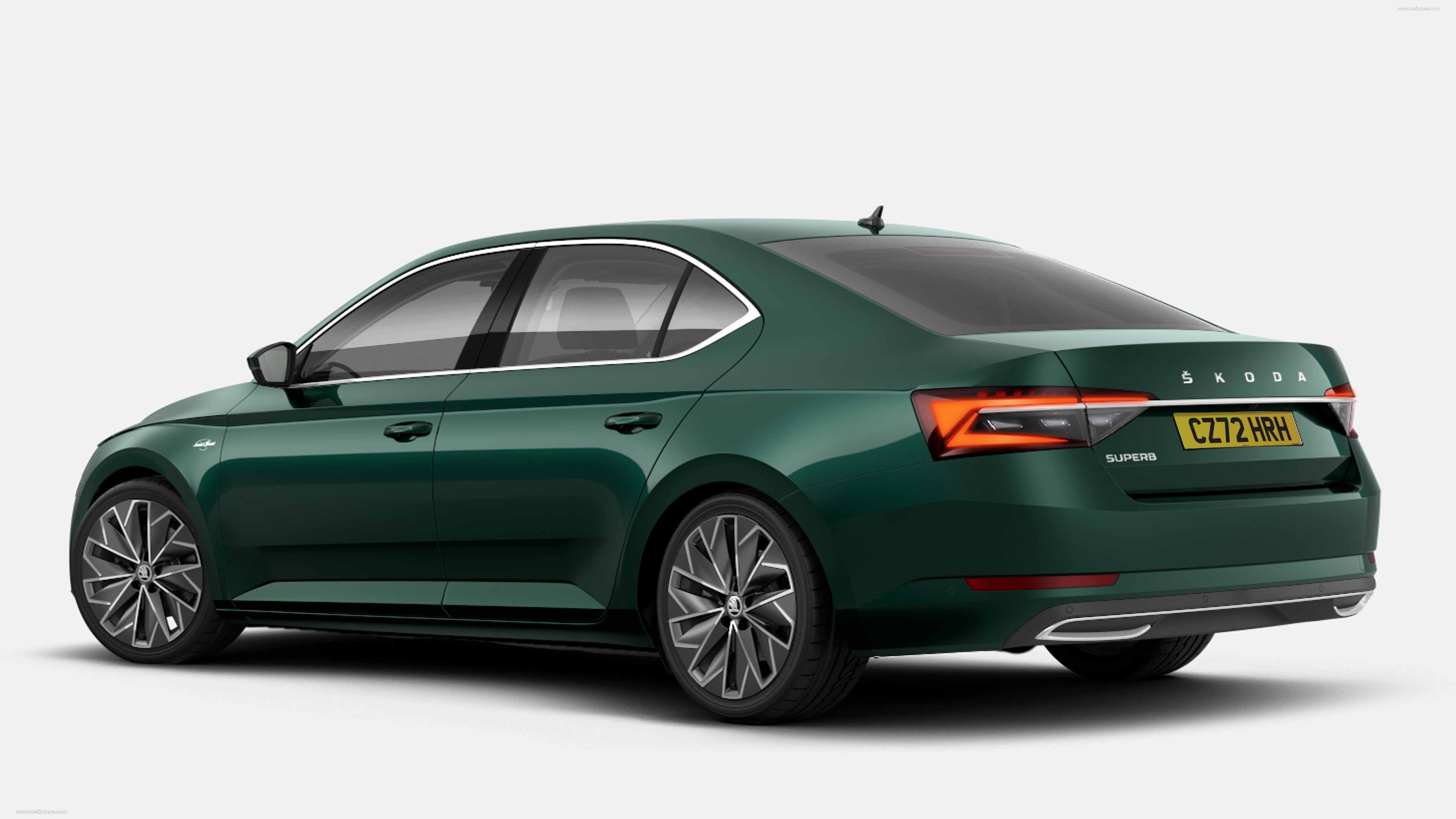 2023 Skoda Superb Royal Green Stunning Hd Photos Videos Specs Features And Price Dailyrevs